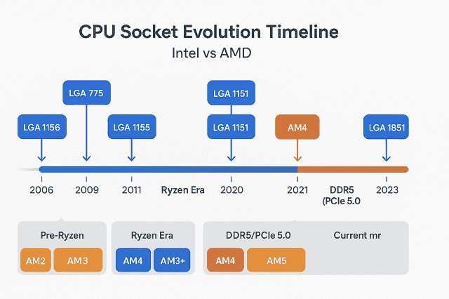 CPU Socket Types Explained: Find & Check Compatibility (2025 Guide)