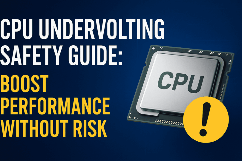 CPU Undervolting Safety Guide | Safe Steps & Tips 2025